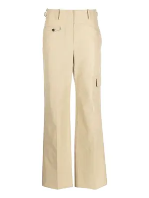 Helmut Lang Straight-leg Utility Trousers - Neutrals