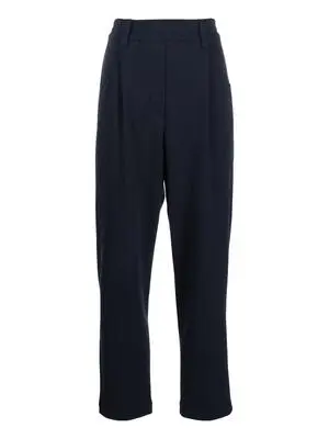 BRUNELLO CUCINELLI High-Waisted Straight-Leg Trousers