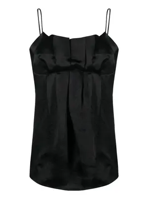 JIL SANDER Jil Sander Pleated Vest Top