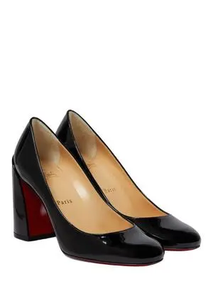 CHRISTIAN LOUBOUTIN Miss Sabina Leather Pumps - Black