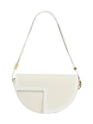 PATOU Patou Le Petit Patou Medium Shoulder Bag White