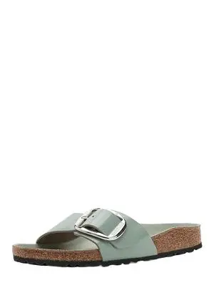 BIRKENSTOCK Birkenstock Madrid Big Buckle High Shine Sandals Pure Sage
