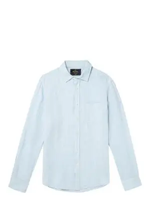 Portuguese Flannel Linen Shirt - Blue
