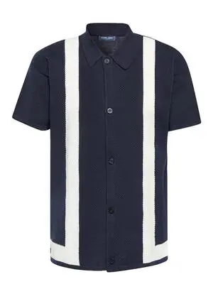 Frescobol Carioca Barretos Cotton Shirt - Blue