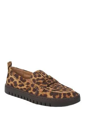 Vionic Uptown Hybrid Penny Loafer - Tan Leopard