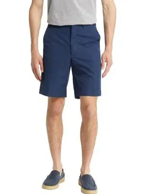 BERLE Berle Prime Poplin Flat Front Shorts
