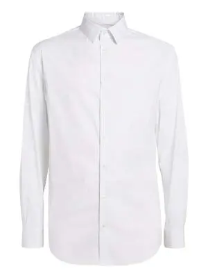Giorgio Armani Cotton-blend Shirt - White