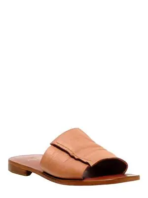 FREE PEOPLE Free People Verona Leather Slide Sandal