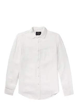 Portuguese Flannel Linen Shirt - White