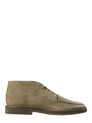 DRAKE'S Crosby Suede Chukka Boots Green