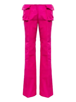 LAQUAN SMITH Low-rise Cargo Pants - Pink