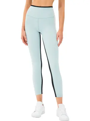 Splits59 Sam High Waist Rigor 7/8 Teal/white
