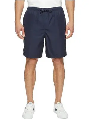 Lacoste Lightweight Diamond Taffeta Tennis Shorts - Navy