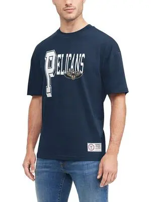 Tommy Hilfiger New Orleans Pelicans Mel Varsity T-shirt - Navy