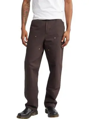 Carhartt Work In Progress Carhartt Work In Progress Double Knee Pants Tobacco Rigid