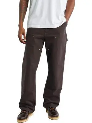 Carhartt Work In Progress Carhartt Work In Progress Double Knee Pants Tobacco Rinsed