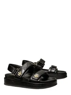 Tory Burch Kira Platform Sport Sandal - Perfect Black