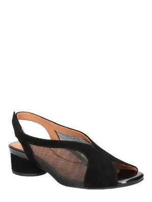 L'AMOUR DES PIEDS Estefana Slingback Sandal - Black