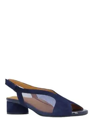 L'AMOUR DES PIEDS Estefana Slingback Sandal - Dark Blue