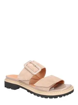 L'AMOUR DES PIEDS Dalbir Slide Sandal - Taupe