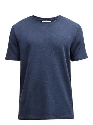 FRAME Duo Fold Short Sleeve Tee - Heather Da