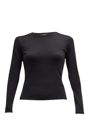 Theory Tiny Tee Long-sleeve T-shirt - Black
