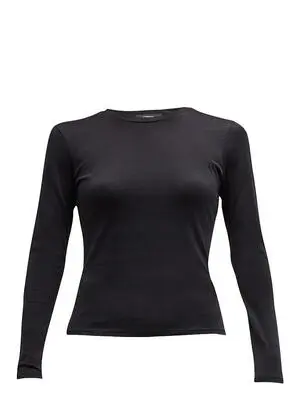Theory Tiny Tee Long-sleeve T-shirt - Black