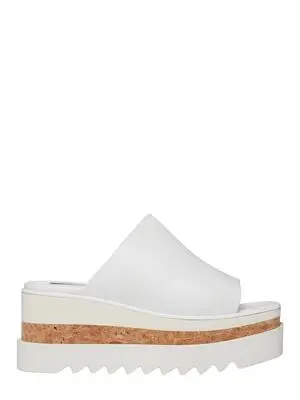 Stella McCartney Sneak-elyse Platform Sandals - Pure White