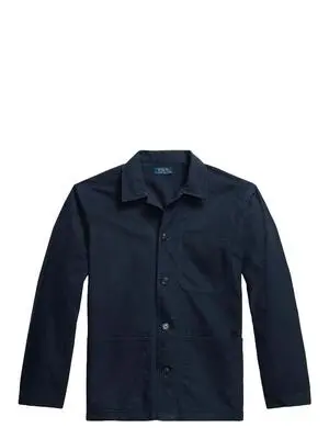 Polo Ralph Lauren Cotton Button-front Shirt Navy
