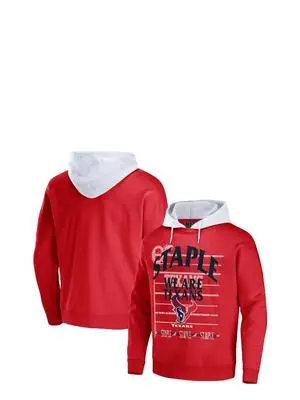 STAPLE Nfl X Houston Texans Throwback Vintage Wash Pullover Hoodie - Navy