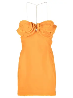Jacquemus La Robe Artichaut Minidress - Orange