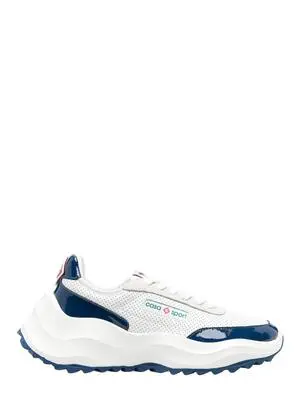 Casablanca Logo-patch Lace-up Sneakers - White