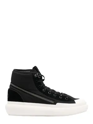 Y3 Ajatu Court High-top Sneakers - Black
