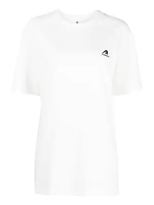 ADER ERROR Embroidered Logo T-shirt - White