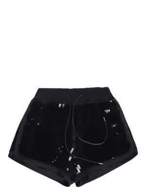 Sacai Sequin-embellished Shorts - Black