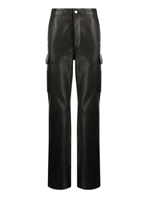 Amiri Logo-plaque Trousers - Black