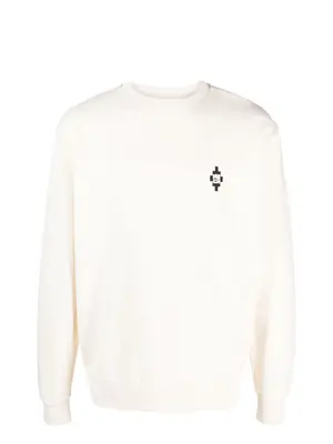 COUNTY OF MILAN Abracadabra Crew-neck Sweatshirt - White
