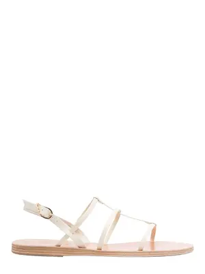 ANCIENT GREEK SANDALS Ancient Greek Sandals Fay Flat Sandals Neutrals