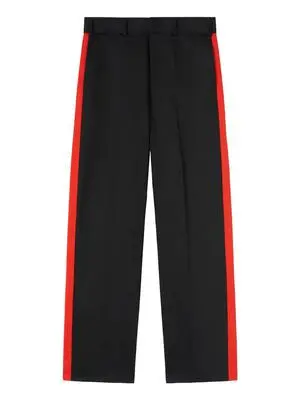 Palm Angels X Haas Moneygram Racing Stripe Trousers - Black
