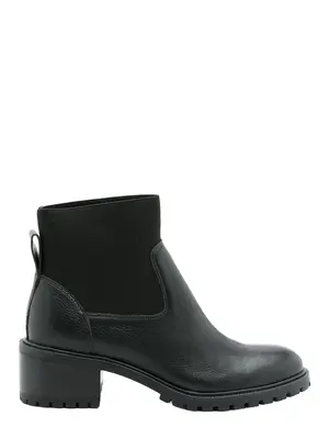STUDIO CHOFAKIAN Leather Melrose Boots - Black