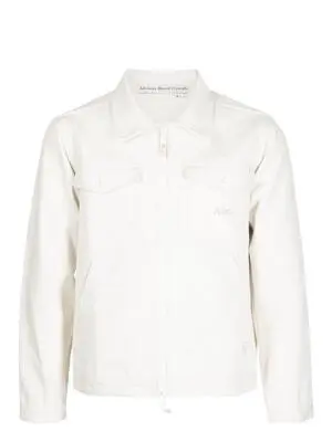 ADVISORY BOARD CRYSTALS Abc. 123. Harrington Shirt Jacket - White