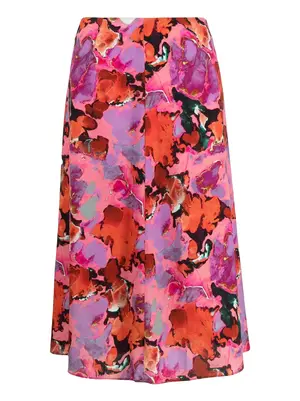 PAUL SMITH PS Paul Smith Graphic-Print A-Line Skirt
