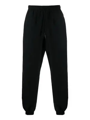 COUNTY OF MILAN Logo-patch Track Pants - Black