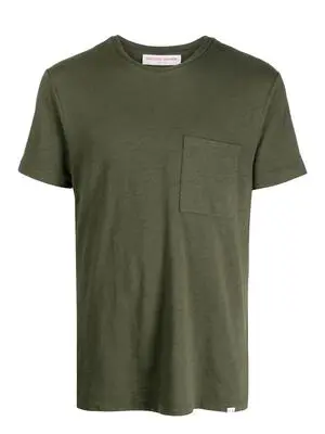 Orlebar Brown Chest-pocket Cotton T-shirt - Green