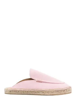 SCAROSSO Belen Suede Espadrilles - Pink