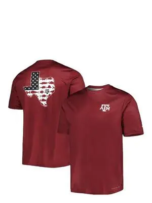 Columbia Texas A&m Aggies Terminal Tackle Omni-shade T-shirt - Maroon