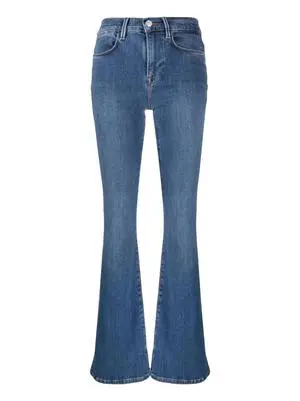 FRAME Le High Flare Jeans - Blue