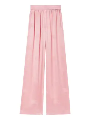 Burberry Ekd Jacquard Trousers - Pink