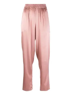 GIANLUCA CAPANNOLO Mila Cropped Trousers - Pink