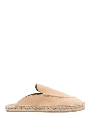 SCAROSSO Suede Espadrilles - Neutrals